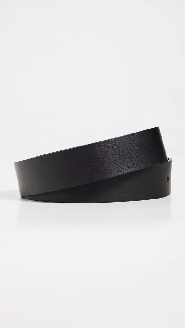 Shinola Rambler Leather Belt - Black