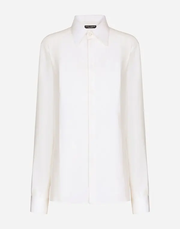 Dolce & Gabbana Silk Crepe De Chine Shirt