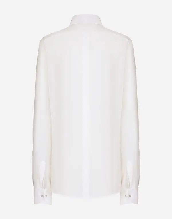 Dolce & Gabbana Silk Crepe De Chine Shirt