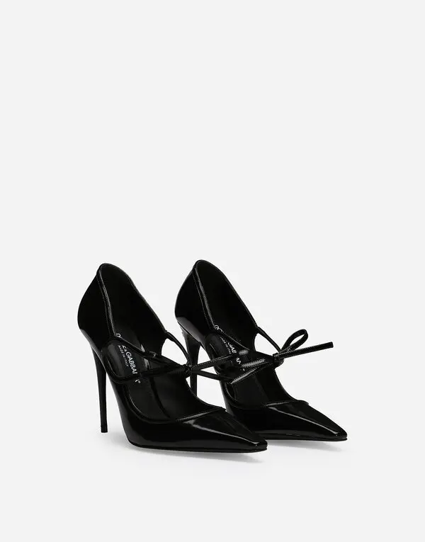 Dolce & Gabbana Polished Calfskin Pumps
