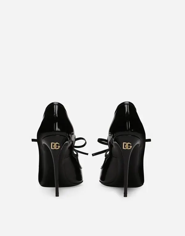 Dolce & Gabbana Polished Calfskin Pumps