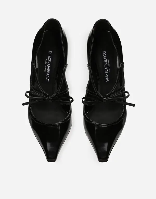 Dolce & Gabbana Polished Calfskin Pumps