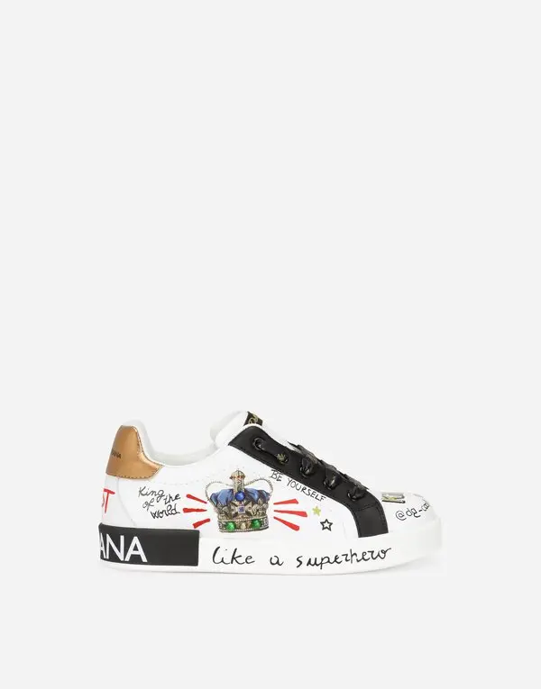 Dolce & Gabbana Portofino Dg King Sneakers - Multicolor