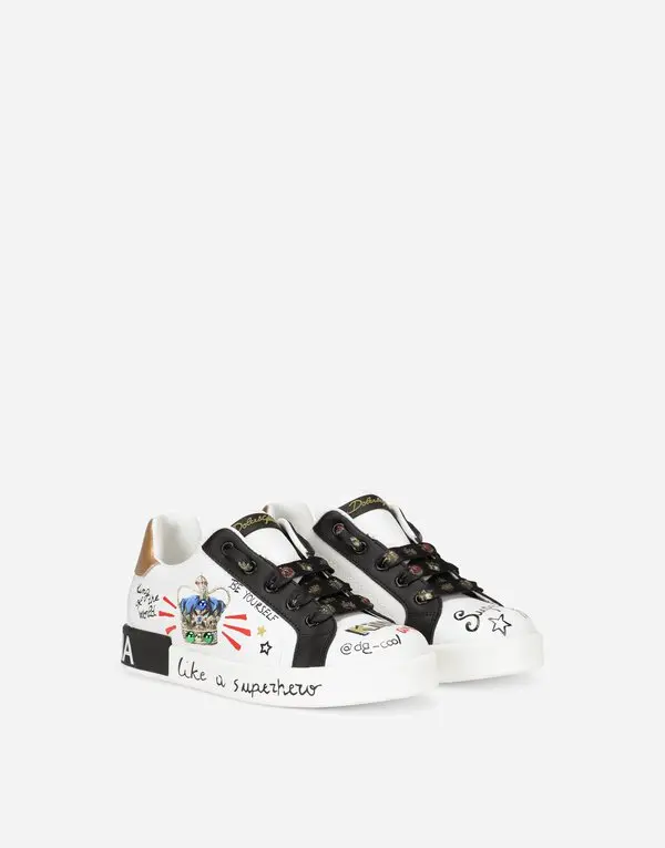 Dolce & Gabbana Portofino Dg King Sneakers - Multicolor