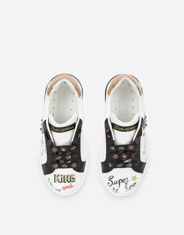 Dolce & Gabbana Portofino Dg King Sneakers - Multicolor