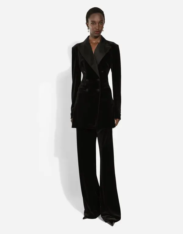 Dolce & Gabbana Velvet Jogging Pants