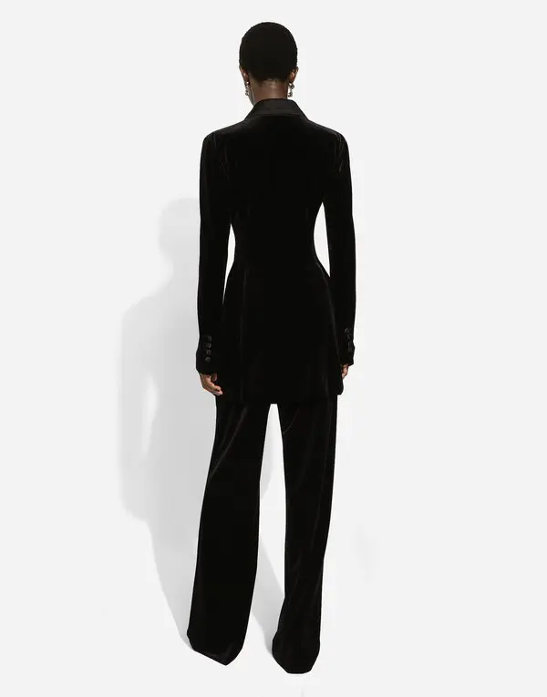 Dolce & Gabbana Velvet Jogging Pants