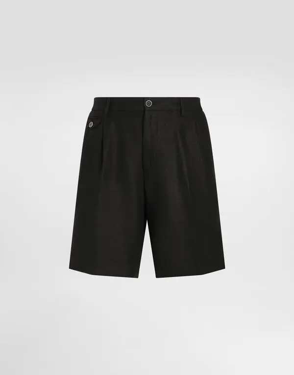 Dolce & Gabbana Tailored Linen Shorts