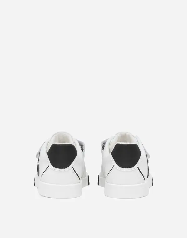 Dolce & Gabbana Calfskin Portofino Sneakers - Multicolor