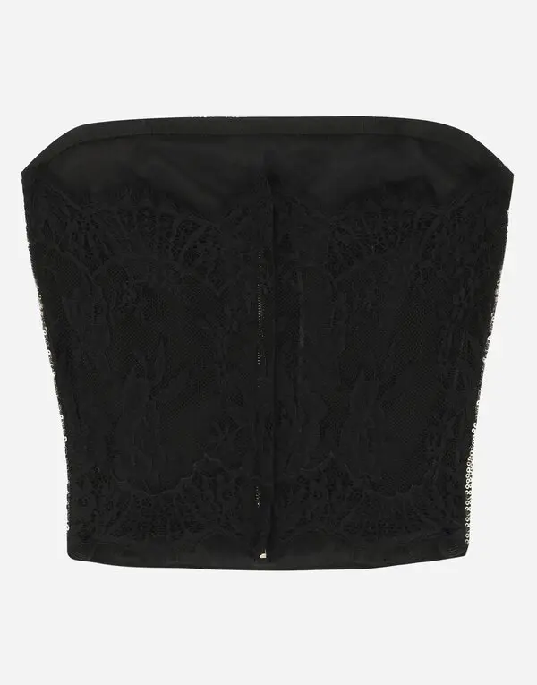 Dolce & Gabbana Strapless Top