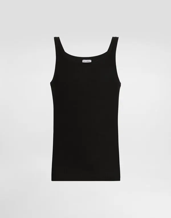 Dolce & Gabbana Canotta Marcello - Black