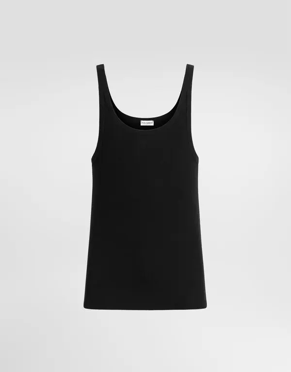 Dolce & Gabbana Canotta Marcello - Black