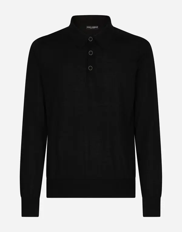 Dolce & Gabbana Extra-fine Cashmere Polo-shirt