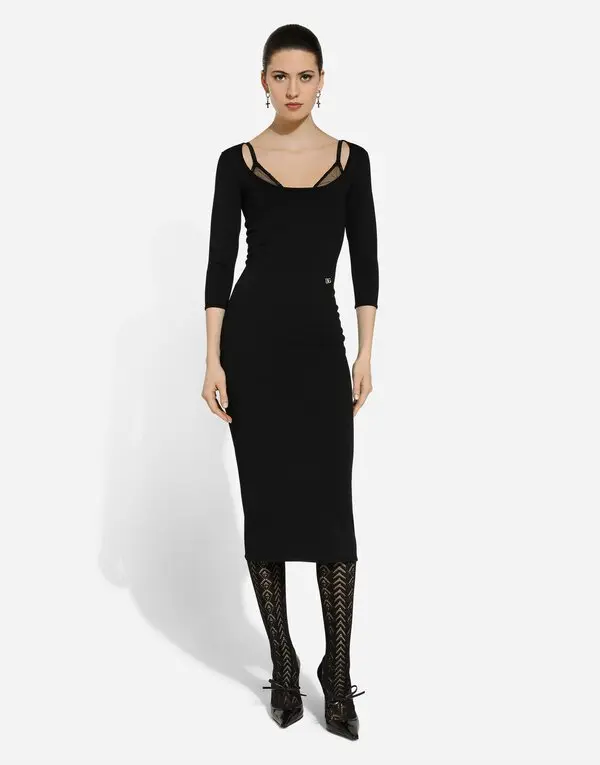 Dolce & Gabbana Viscose Knit Dress