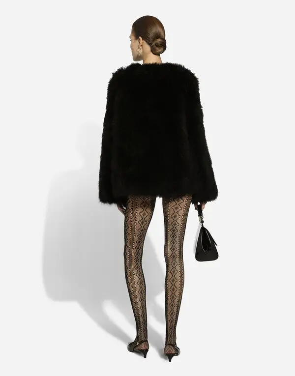 Dolce & Gabbana Goat Hair Cashmere Jacket