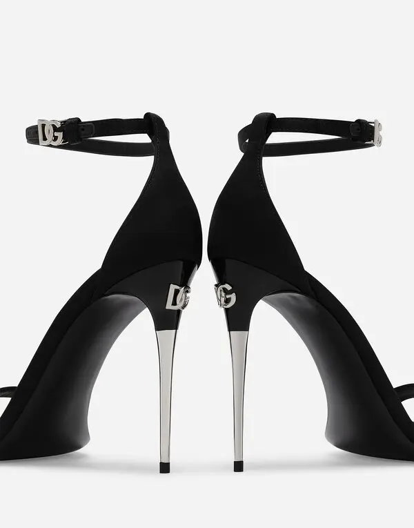 Dolce & Gabbana Sandalo High Heel Sandals - Black