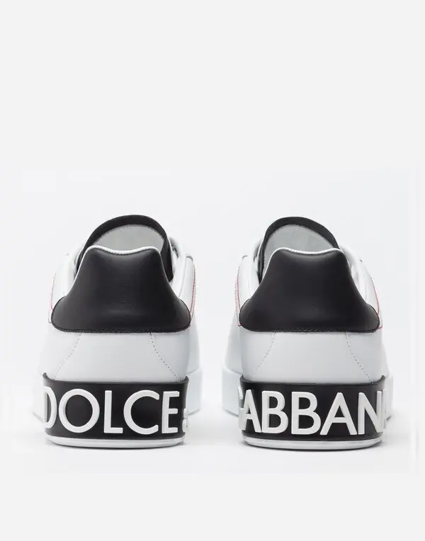 Dolce & Gabbana Portofino Low-top Sneakers - White/black