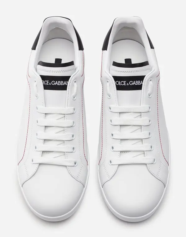 Dolce & Gabbana Portofino Low-top Sneakers - White/black