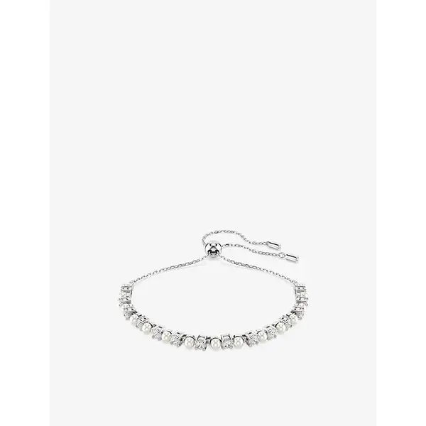 SWAROVSKI Matrix Rhodium-plated Crystal Bracelet
