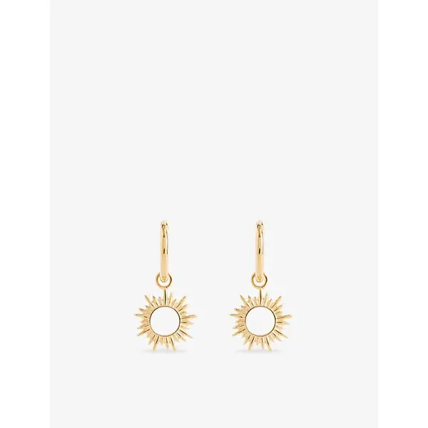 RACHEL JACKSON Eternal Sun Mini Hoop Earrings - Gold