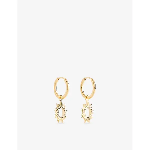 RACHEL JACKSON Eternal Sun Mini Hoop Earrings