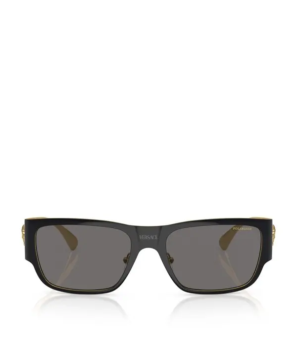Versace Ve2262 Metal Sunglasses - Black
