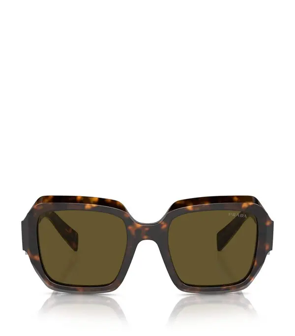 Prada Acetate 0pr 28zs Sunglasses - Green