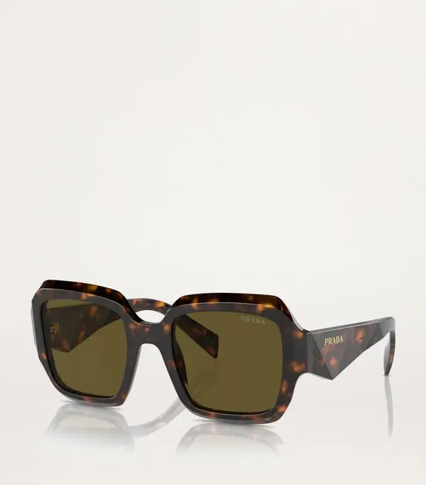 Prada Acetate 0pr 28zs Sunglasses - Green