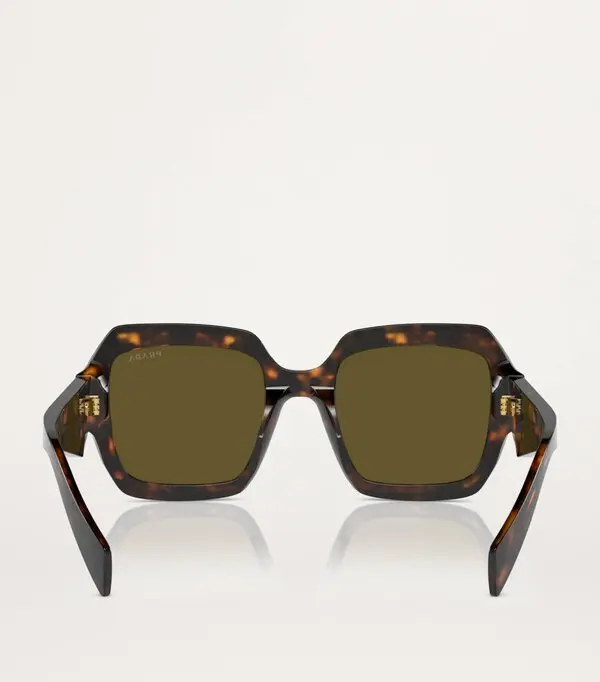 Prada Acetate 0pr 28zs Sunglasses - Green