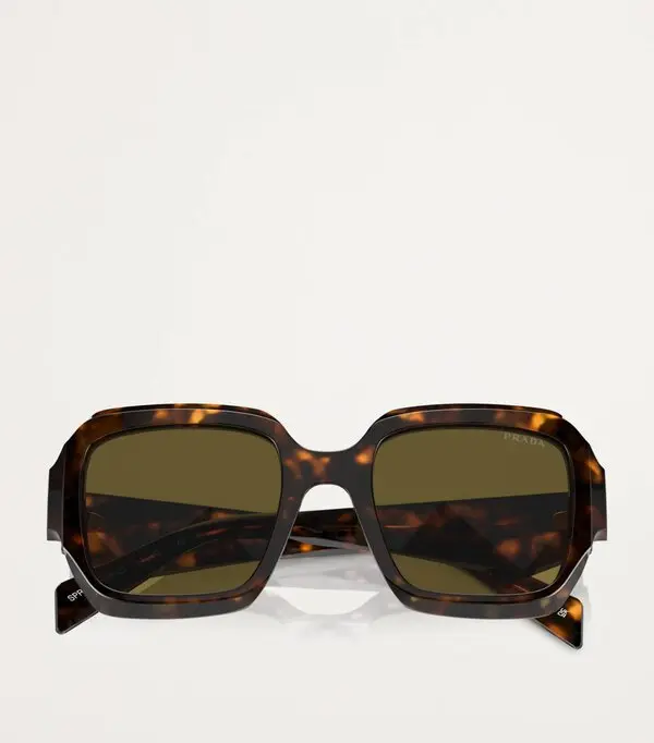Prada Acetate 0pr 28zs Sunglasses - Green
