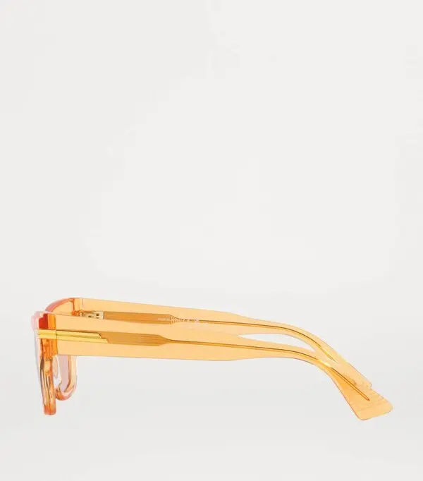 Bottega Veneta Acetate Sunglasses - Orange