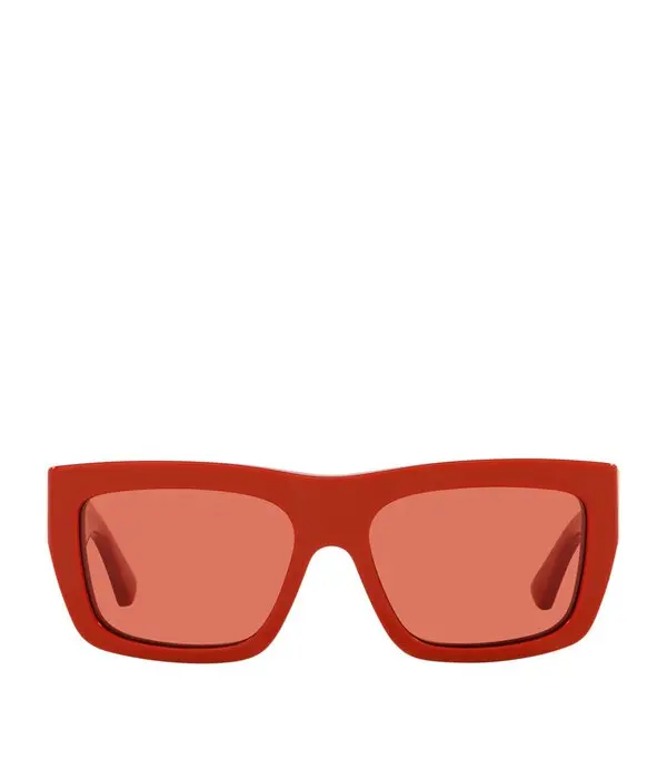 Bottega Veneta Acetate Sunglasses - Orange