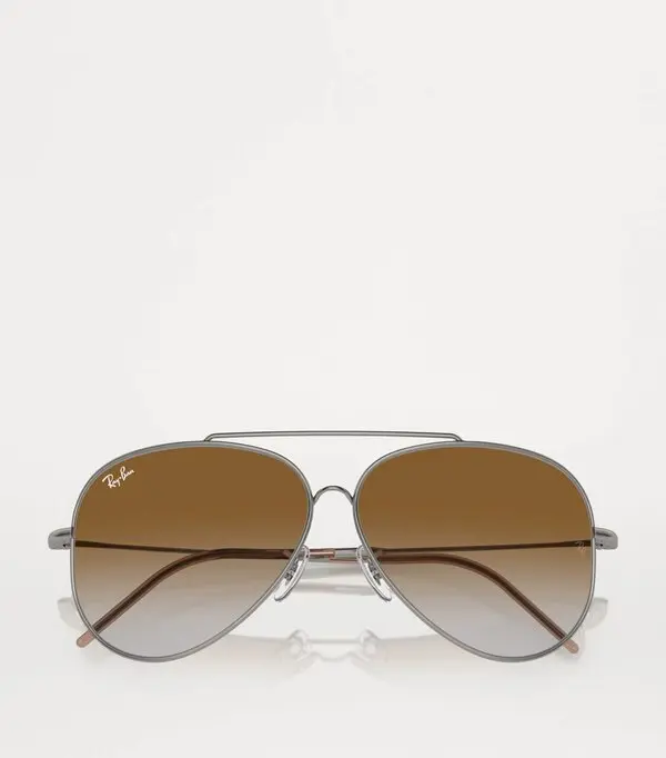 Ray-ban Metal Aviator Sunglasses