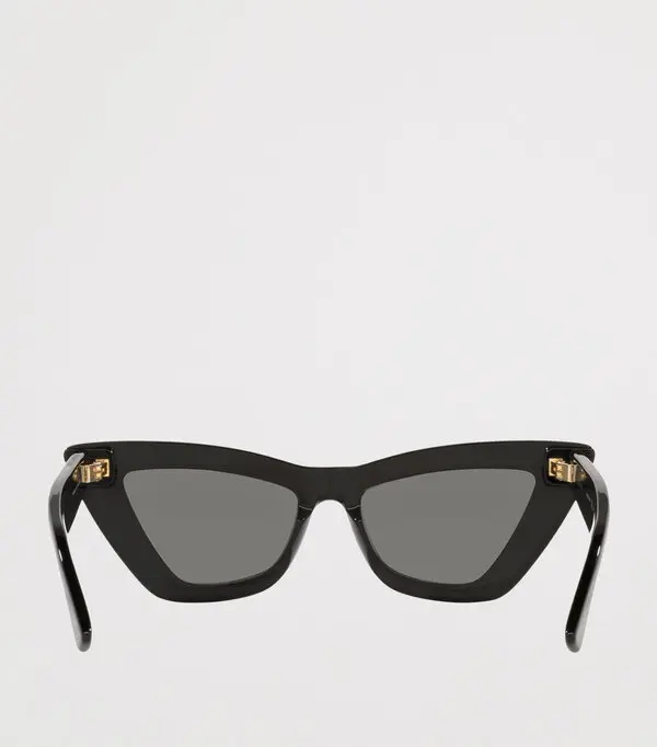 Bottega Veneta Acetate Cat Eye Sunglasses - Black