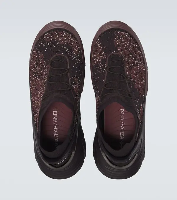 Hoka One One X Paria Farzaneh Restore Chukka Sneakers - Brown