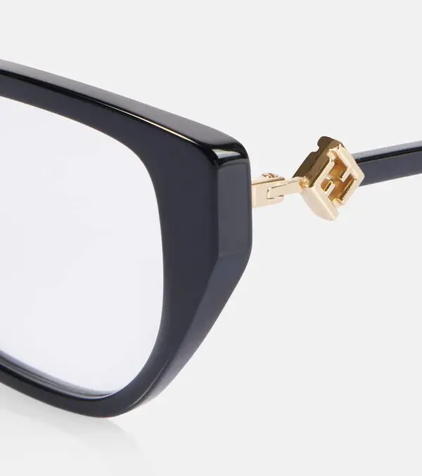 Fendi Ff Diamonds Cat-eye Glasses