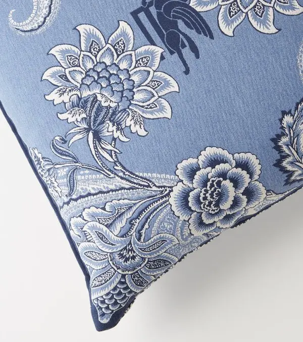 Etro Bloom Embroidered Cotton-blend Cushion