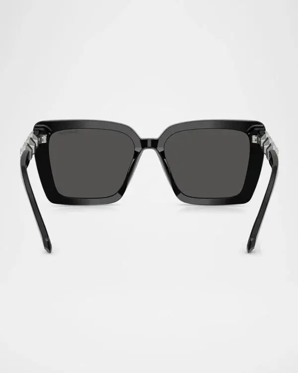 SWAROVSKI Square Sunglasses - Black