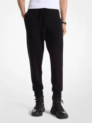 Michael Kors Wool And Cashmere Blend Joggers