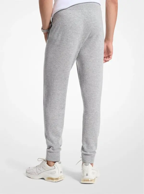 Michael Kors Wool And Cashmere Blend Joggers In Size By