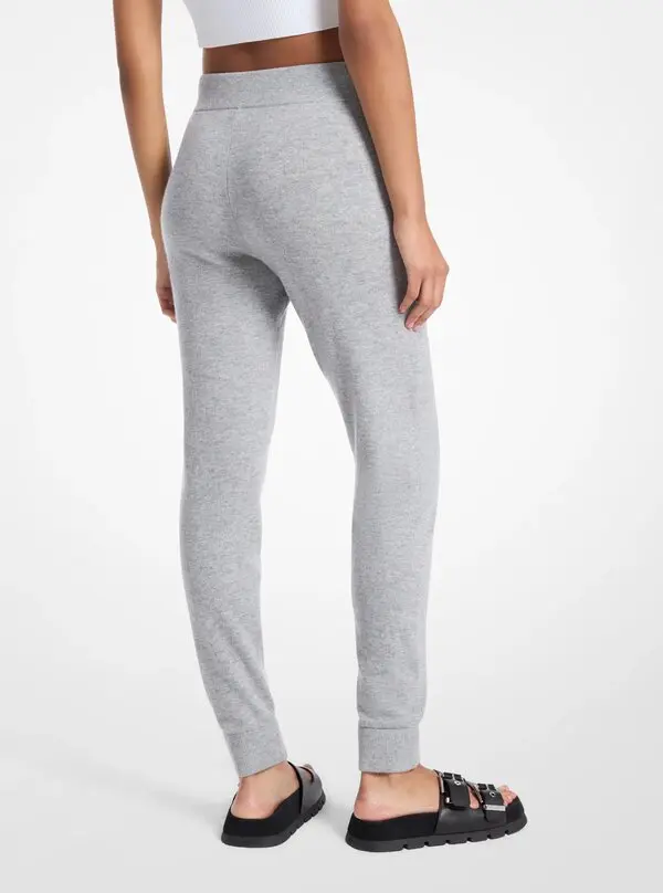 Michael Kors Wool And Cashmere Blend Joggers In Size By
