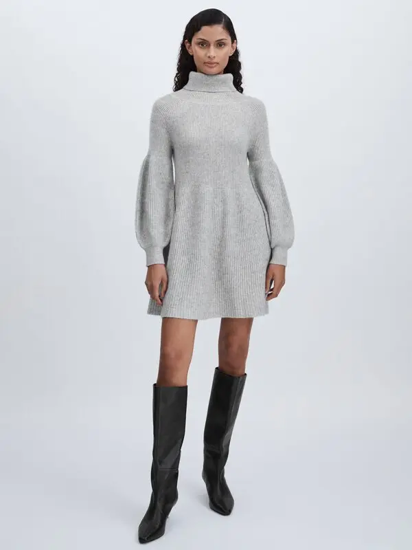 MADELEINE THOMPSON Wool-cashmere Mini Dress