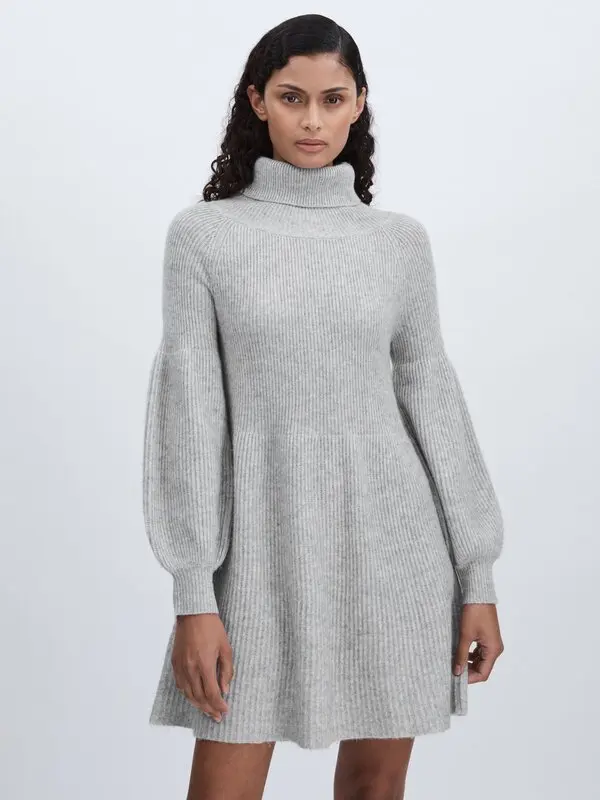 MADELEINE THOMPSON Wool-cashmere Mini Dress