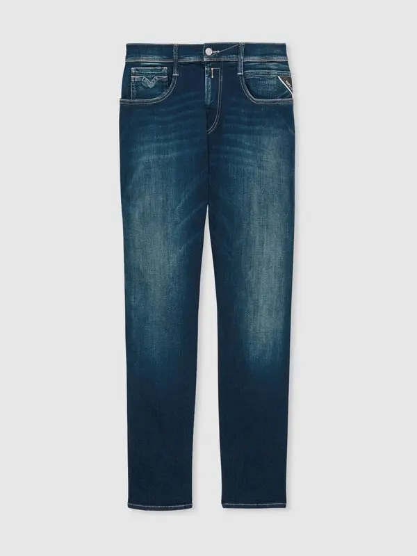 REPLAY Anbass Slim-fit Hyperflex Jeans