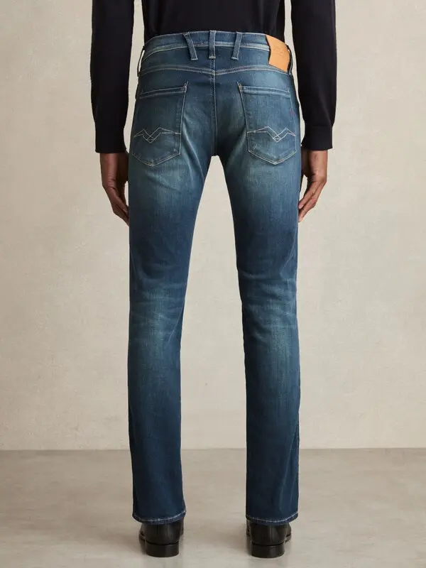 REPLAY Anbass Slim-fit Hyperflex Jeans
