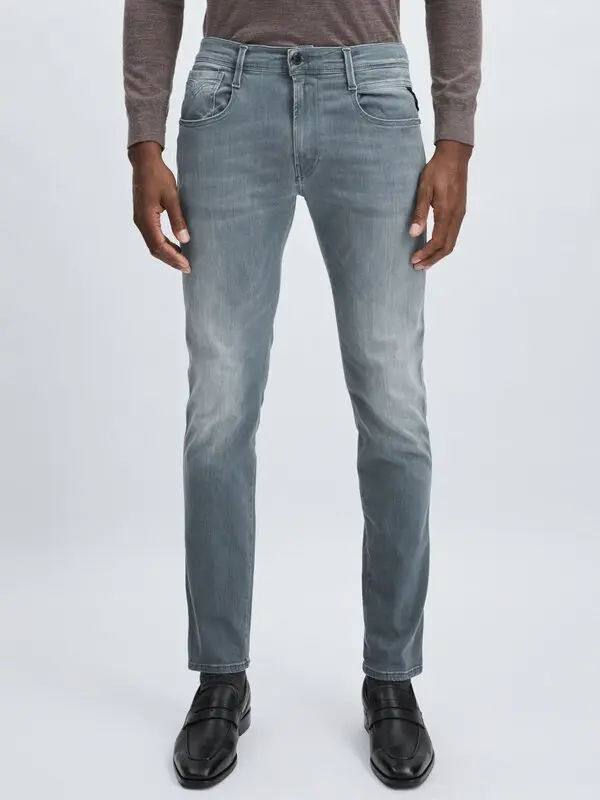 REPLAY Anbass Slim-fit Hyperflex Jeans