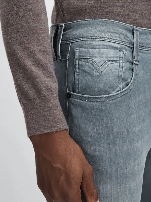 REPLAY Anbass Slim-fit Hyperflex Jeans