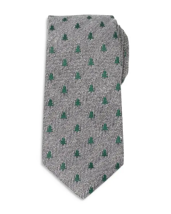 CUFFLINKS, INC. Holiday Tree Herringbone Neck Tie