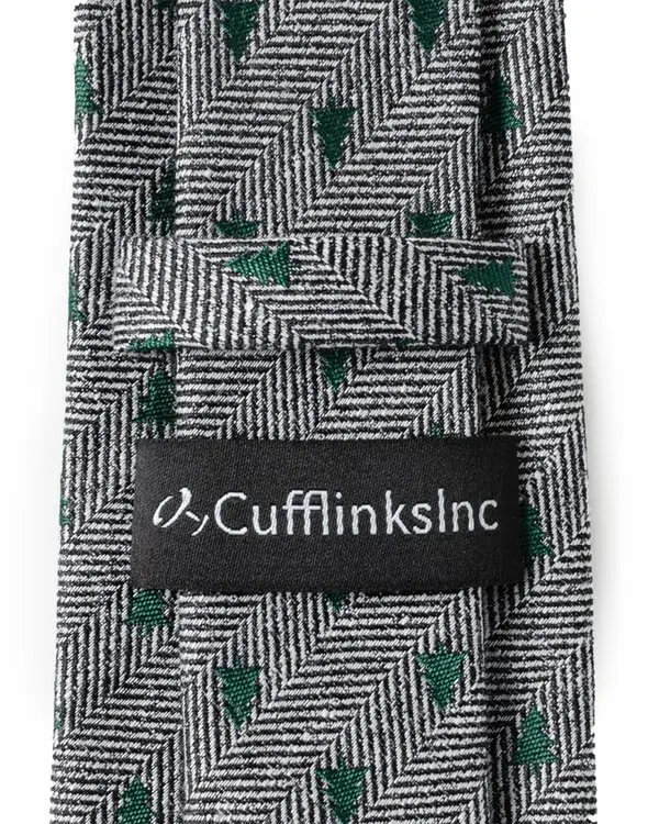 CUFFLINKS, INC. Holiday Tree Herringbone Neck Tie