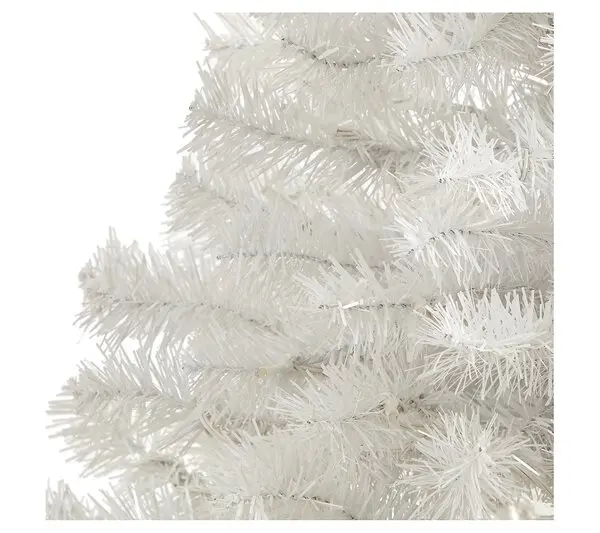 NEARLY NATURAL 5' White Christmas Tree By